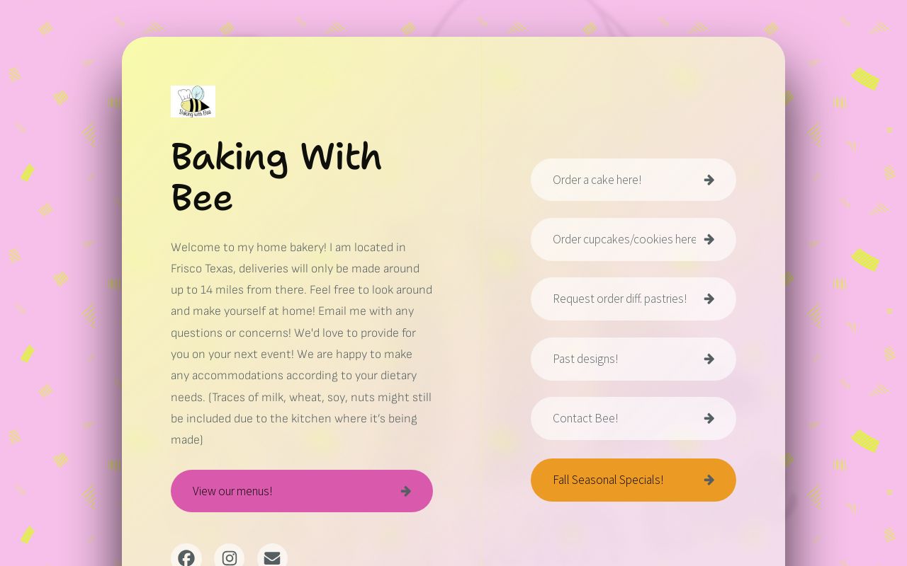 Baking With Bee
